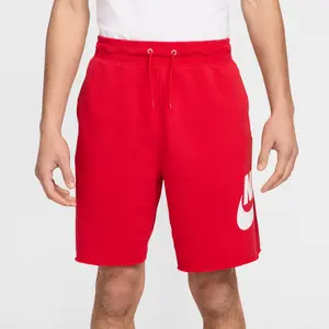Nike Club French Terry Alumni Shorts - Red