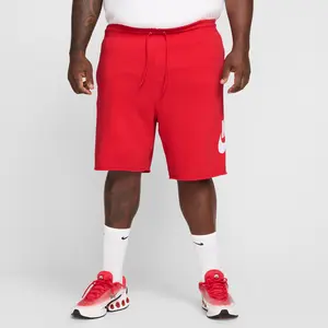 Nike Club French Terry Alumni Shorts - Red