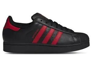 Adidas Superstar Ii Sneakers - Black/better Scarelet Red