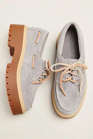 Timberland Stone Street Boat Shoe Flats Grey
