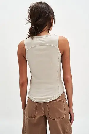 Free People We The Free Jamie Tank - Tea