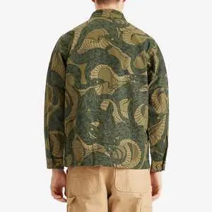MAHARISHI Snakeskin Utility Overshirt
