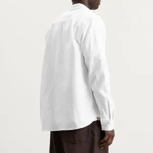 You Must Create Curtis Seersucker Shirt - White