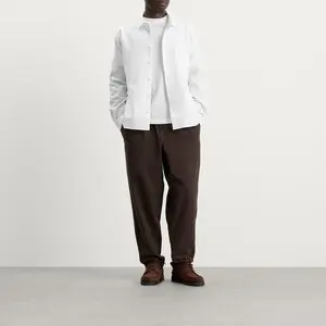 You Must Create Curtis Seersucker Shirt - White