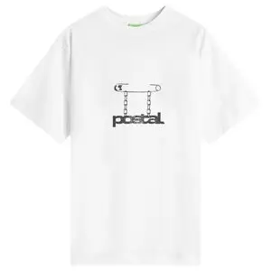 POSTAL Safety Pin T-shirt - White