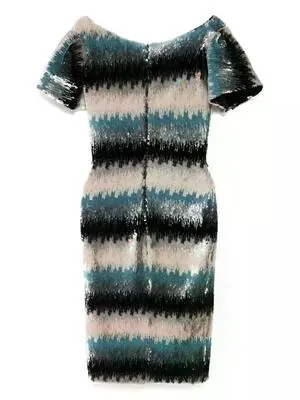 SAIID KOBEISY Bead-embellished Midi Dress