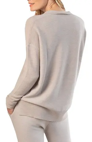 OYUN Bristol Cashwool Rugby Tunic - Oyster