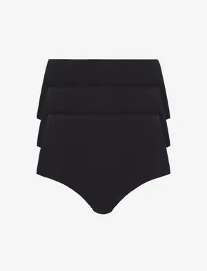Commando Classic High Rise Bikini 3-pack - Black