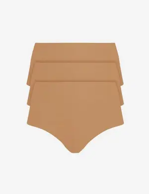 Commando Classic High Rise Bikini 3-pack - Caramel