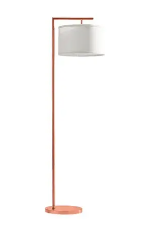 BRIGHTECH Montage Modern 60' Led Smart Home Compatible Floor Lamp - Rose Gold
