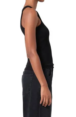 AGOLDE Rayne Rib Tank - Black