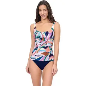 GOTTEX Aura Square Neck D Cup Tankini - Multi