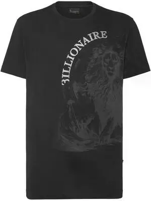 BILLIONAIRE Lion-print T-shirt - Black