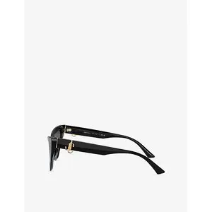 JIMMY CHOO Jc5008 Cat-eye Sunglasses - Black