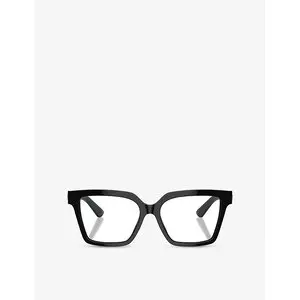 Dolce & Gabbana Dg3395 Square-frame Optical Glasses - Black
