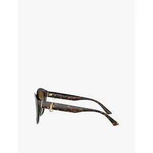 JIMMY CHOO Jc5007 Phantos-frame Sunglasses - Brown