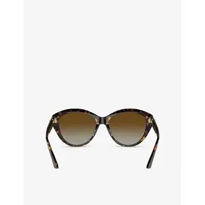 JIMMY CHOO Jc5007 Phantos-frame Sunglasses - Brown