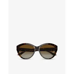 JIMMY CHOO Jc5007 Phantos-frame Sunglasses - Brown