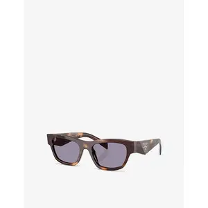 Prada Square-shape Acetate Sunglasses