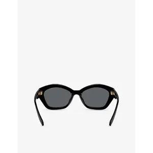 Michael Kors Bel Air Geometric Sunglasses - Black