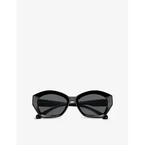 Michael Kors Bel Air Geometric Sunglasses - Black