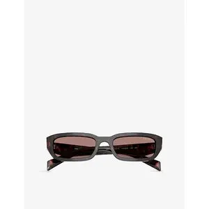 Prada Rectangle Acetate Sunglasses