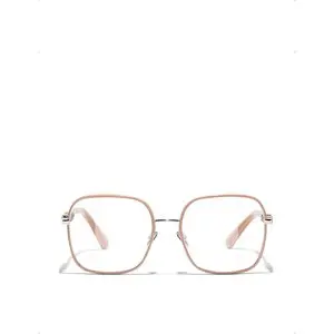 Chanel Ch2215 Square-frame Optical Glasses - Pink