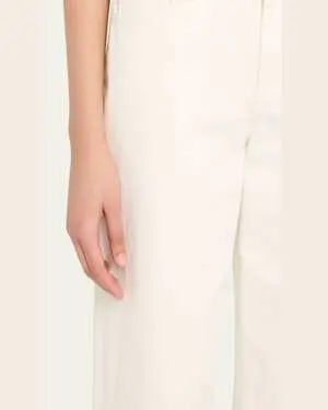 Guest In Residence Cashmere Sweater Tee - Butter