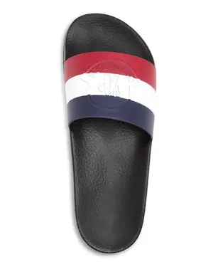 Moncler Basile Slide Sandals - Charcoal | Editorialist display picture 3
