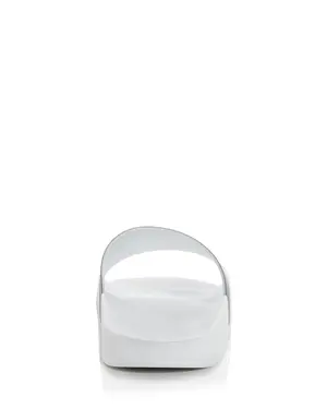 Moncler Basile Slide Sandals - White