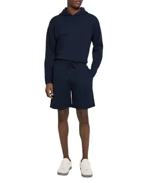 Theory Fine Bilen Sweat Shorts - Dark Eclipse