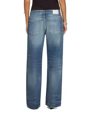 EB DENIM Low Rise Baggy Straight Jeans - Tommy