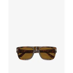 Persol Square-frame Sunglasses - Brown