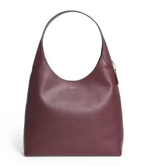 COACH Leather Brooklyn Shoulder Bag - Burgundy