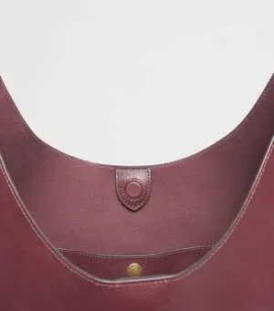 COACH Leather Brooklyn Shoulder Bag - Burgundy