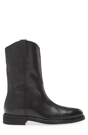 GOLDEN GOOSE Leather Biker Boots