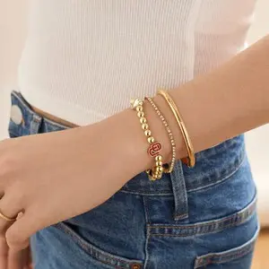Baublebar Oklahoma Sooners Mixed Icon Pisa Bracelet