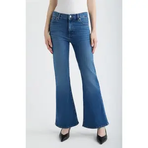 FRAME The Icon Flare Jeans - Provence