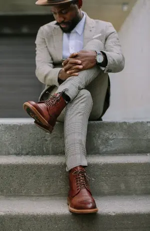 Taft The Rome Leather Boots - Brown