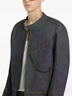 COURREGES Denim Bomber Jacket