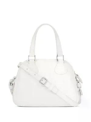 COURREGES Mini Ac Stud Tote Bag - White