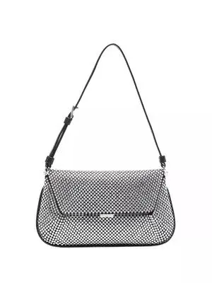 Amina Muaddi Mini Ami Crystal Shoulder Bag