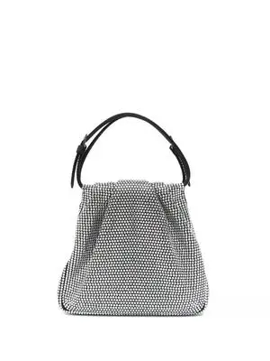 Amina Muaddi Vittoria Mini Bag - Black