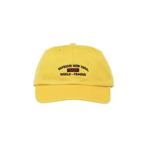 Supreme New York Arc 6-panel Cap - Yellow