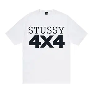 StÜssy 4x4 Tee - White