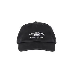 Supreme New York Arc 6-panel Cap - Black