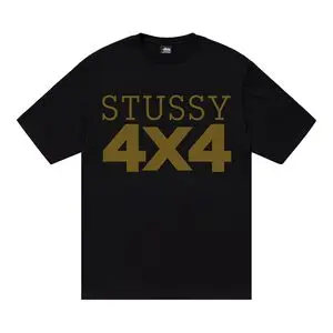 StÜssy 4x4 Tee - Black
