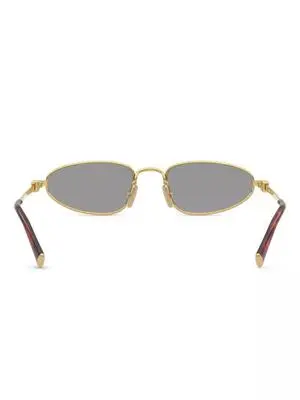 Miu Miu Mu A52s Sunglasses - Gold