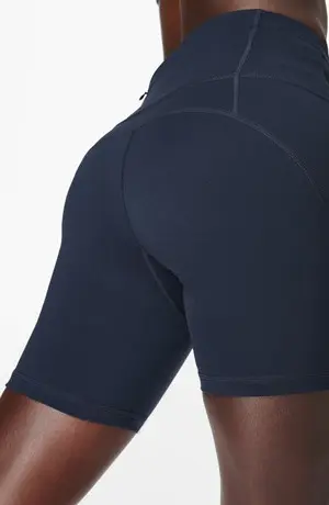Sweaty Betty Power Bike Shorts - Navy Blue