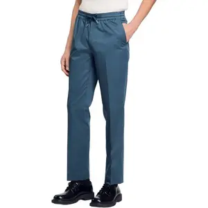 Sandro Elasticated Drawstring Straight-leg Trousers